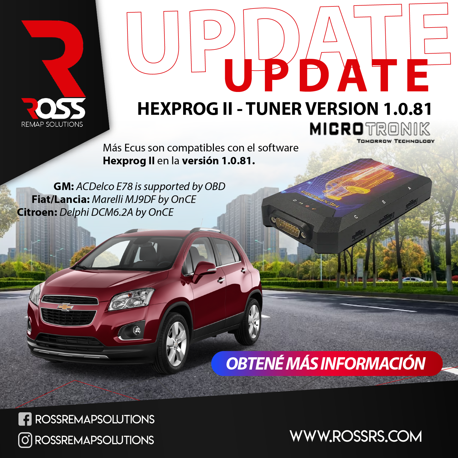 HEXPROG II TUNER VERSION 1.0.81 – Ross